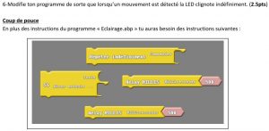 TP1 : Eclairage automatique – Arduino au collège